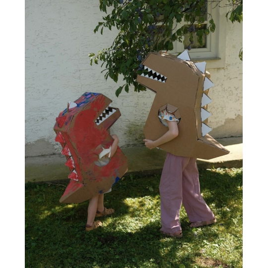 Construction en carton | Déguisement - little cecile