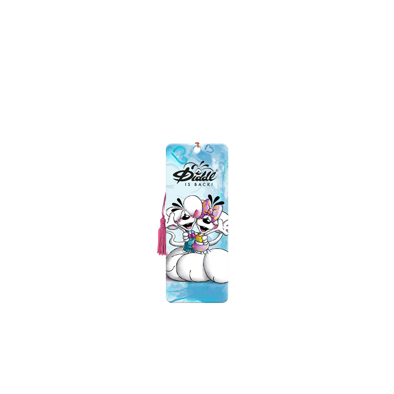 Marque-page 3D Diddl - Modèle aléatoire - little cecile