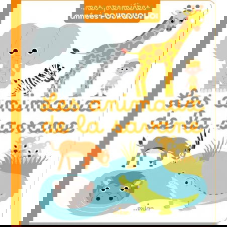 Les animaux de la savane - Milan - little cecile