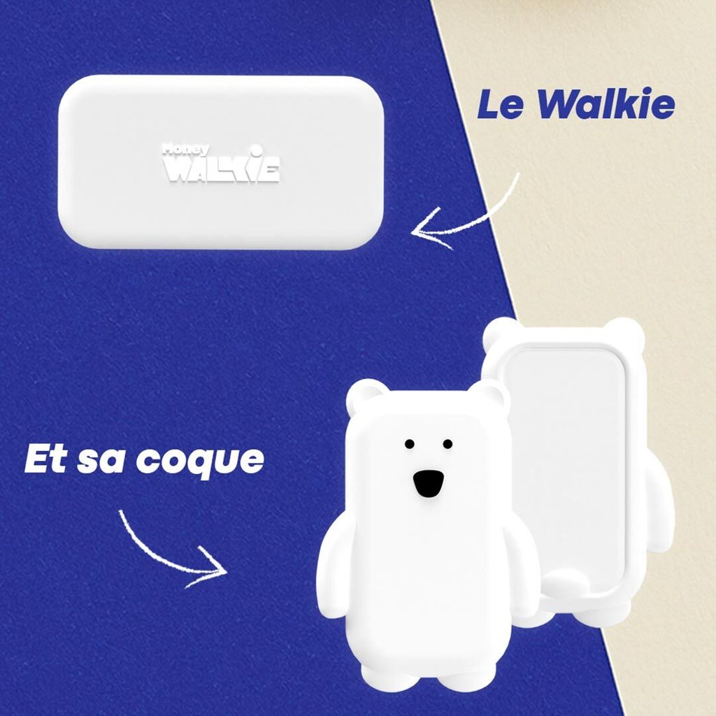 Money Walkie, le porte-monnaie sans contact pour enfants - little cecile